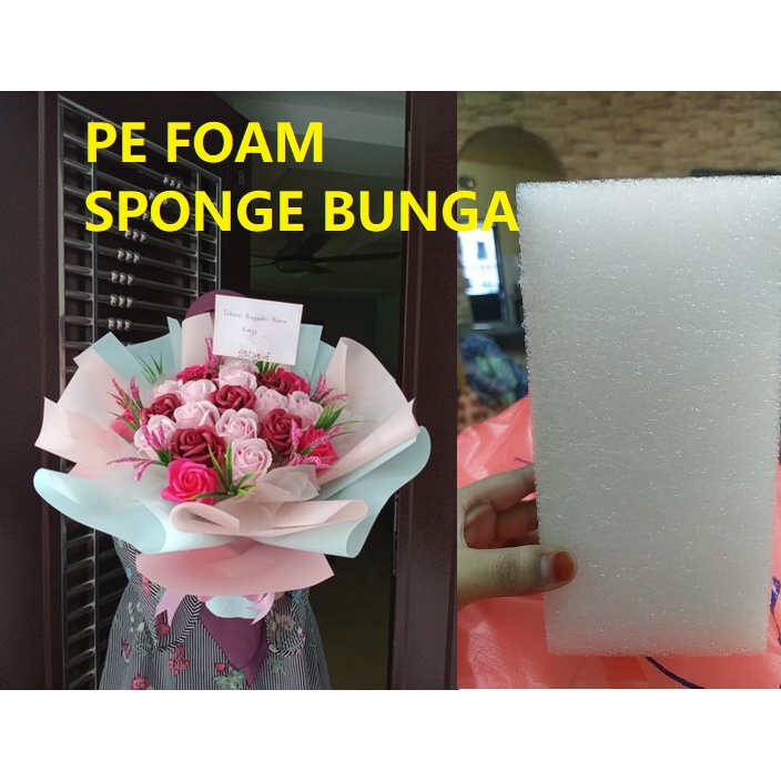 MYFAVORPACKAGING Span Bunga Tak Berhabuk Span Kering/ Flora Sponge Foam ...