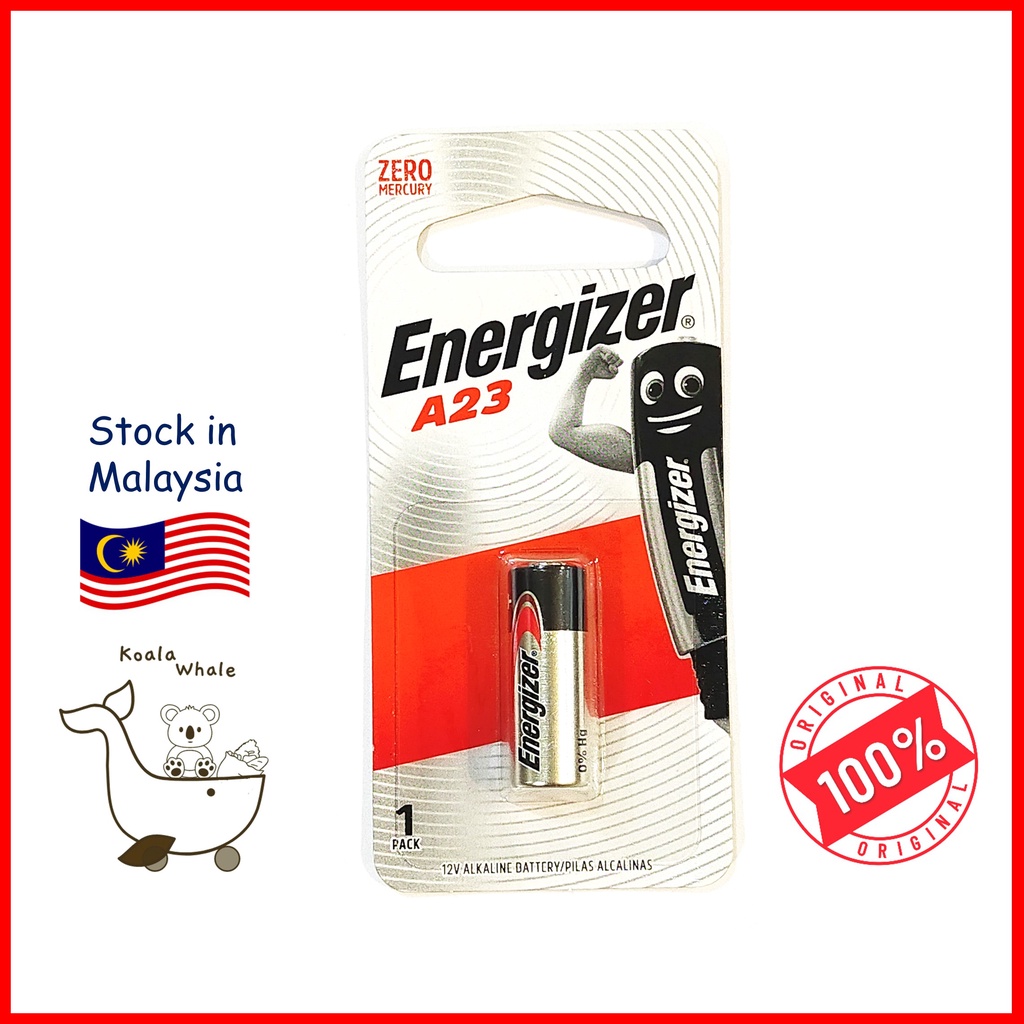 Energizer A23 Alkaline Battery Bateri 1pc | Shopee Malaysia