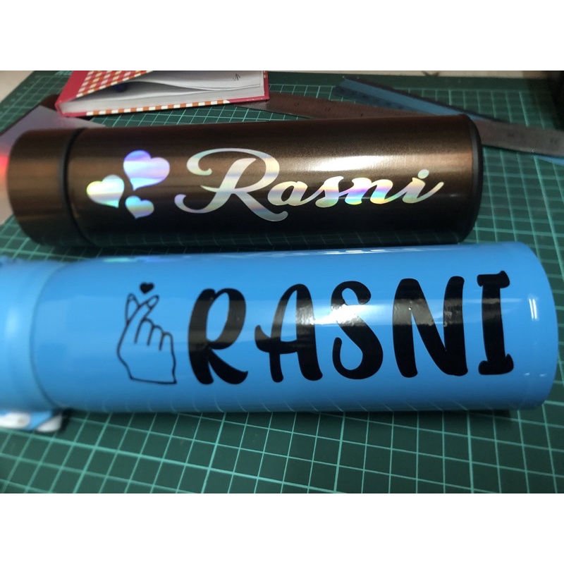 Stickers custom nama untuk kereta motor helmet | Shopee Malaysia