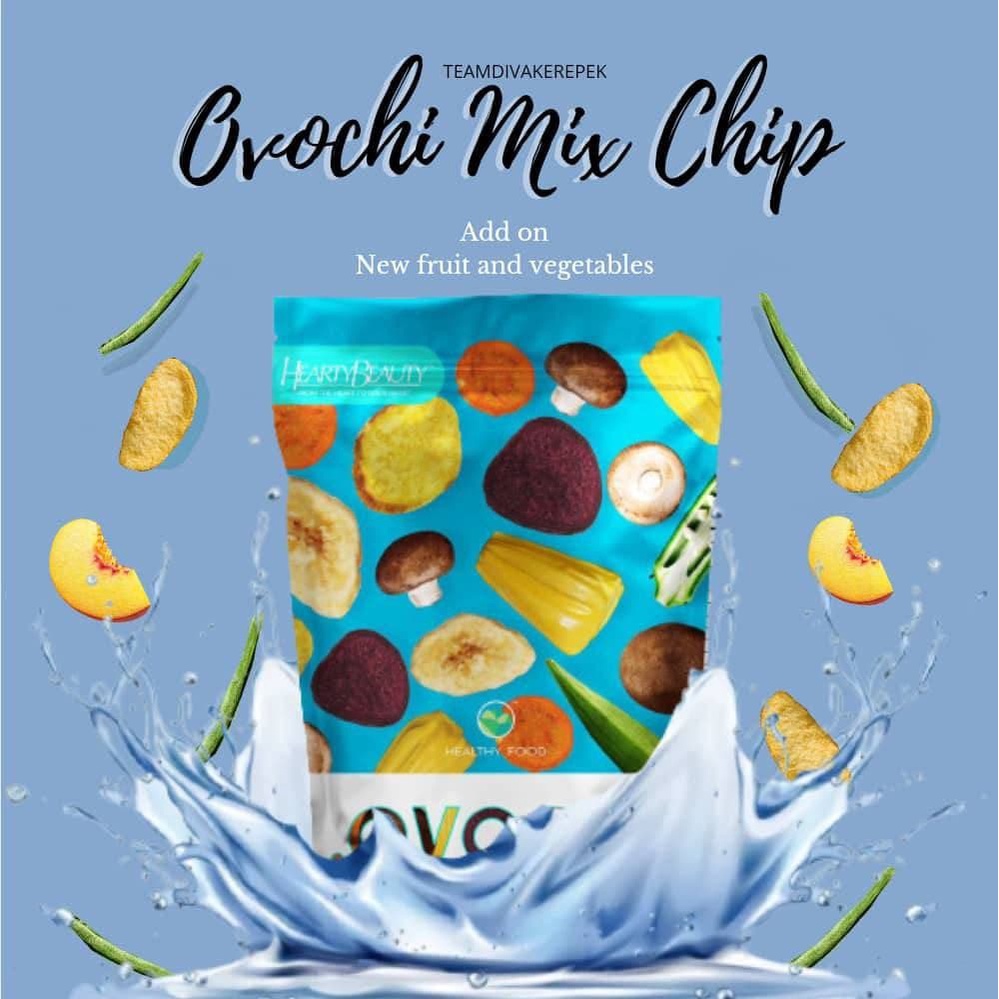 (READY STOCK) OVOCHI FRESH SNACKS - HEALTHY SNACKS SEDAP KEREPEK SAYUR ...