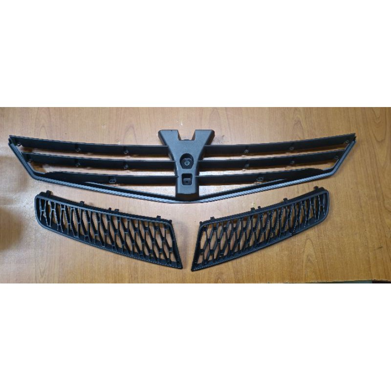 PROTON EXORA BOLD FRONT BUMPER UPPER GRILLE AND BUMPER SIDE GRILL E ...