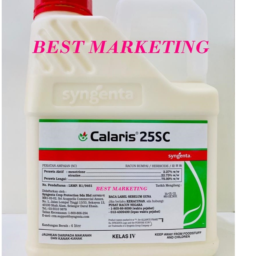4LIT CALARIS 25SC SYNGENTA / Rumput jagung / Sambau | Shopee Malaysia