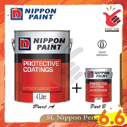 5L Nippon Paint Penetrative Epoxy Primer Undercoat Epoxy Interior ...