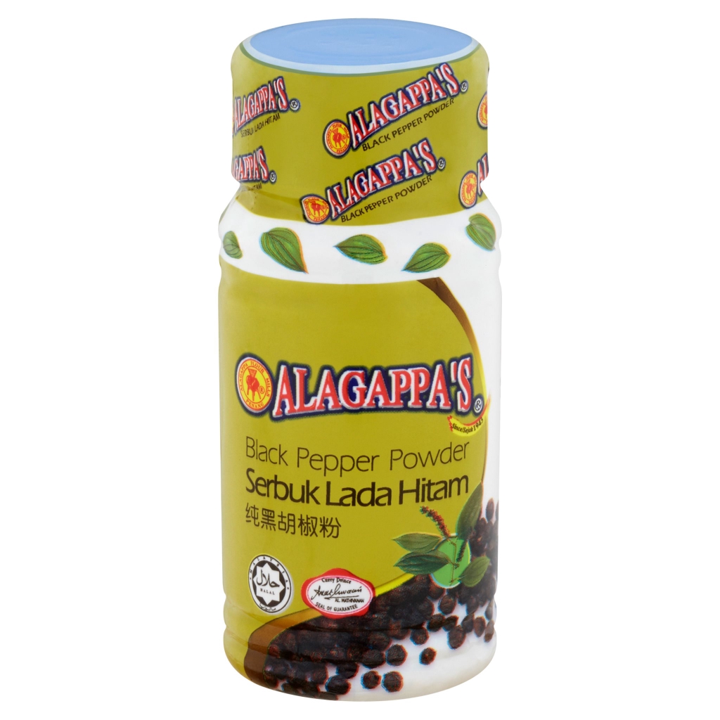 Alagappas Black Pepper Powder 70g | Shopee Malaysia