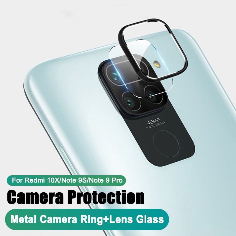 Redmi 10 9 9T Note 9s 8 Pro Case Cover Tempered Glass Camera Screen ...