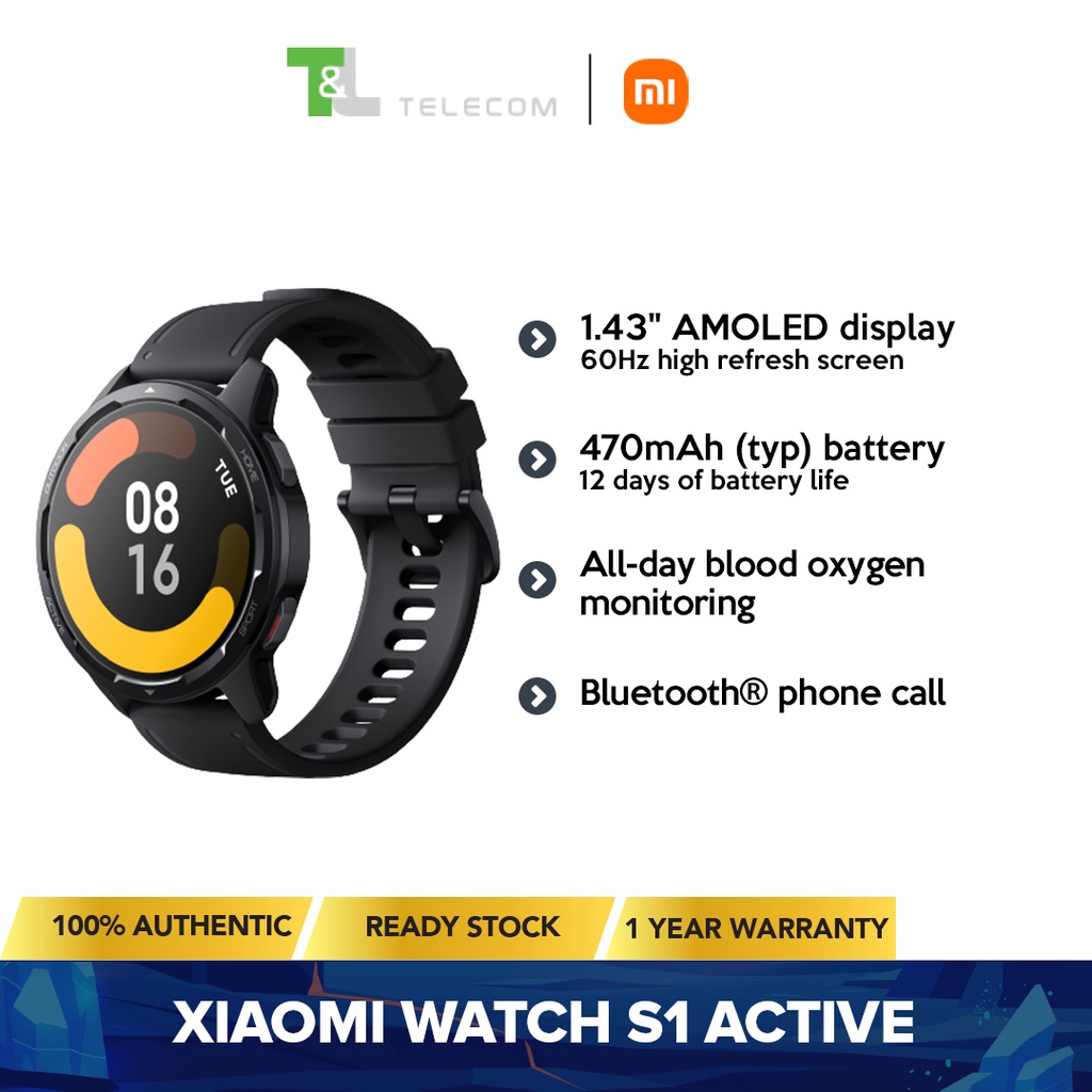 Xiaomi Watch S1 Active Price in Malaysia & Specs - RM405 | TechNave