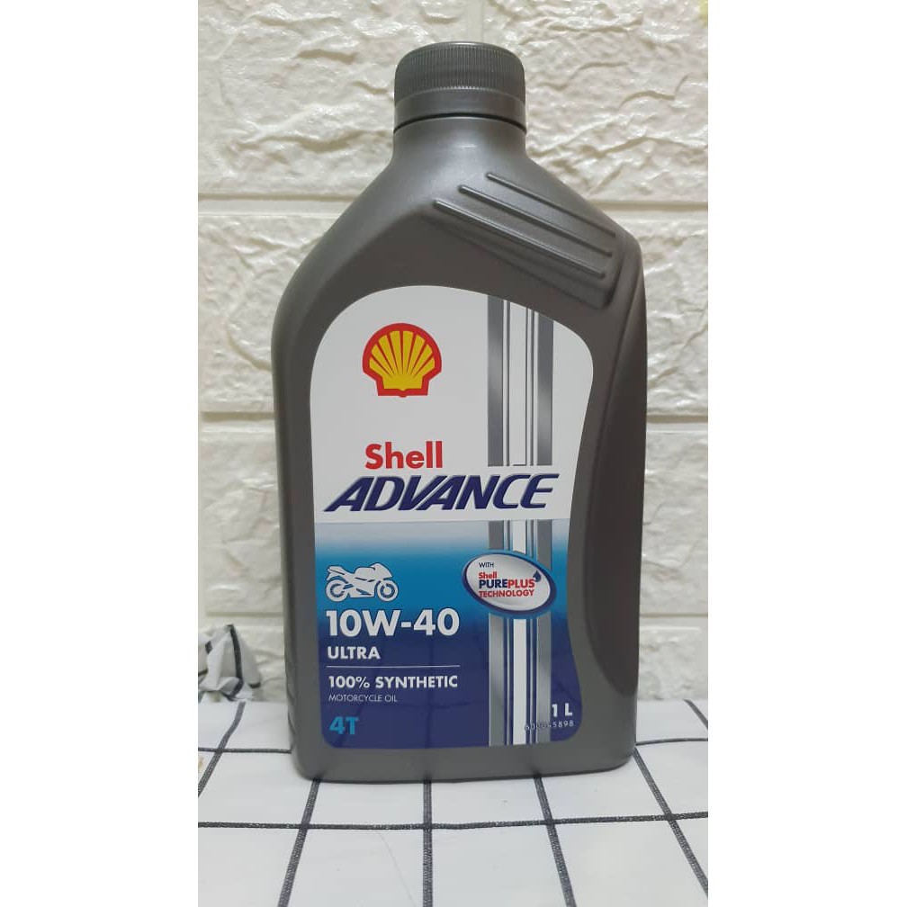 SHELL Advance Ultra 10W-40(1L) - Motorcycle Oil | Shopee Malaysia
