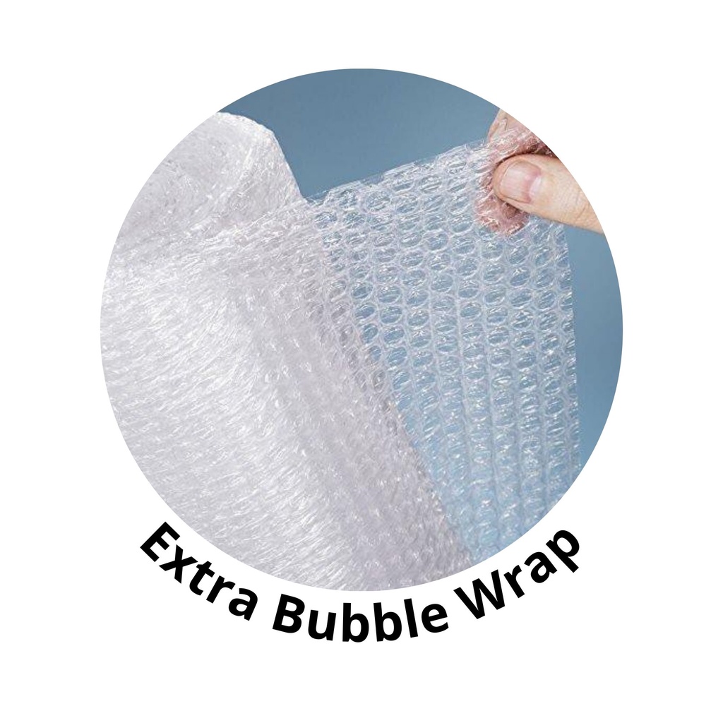 [ADD ON] Extra Protection with extra Bubble Wrap | Shopee Malaysia