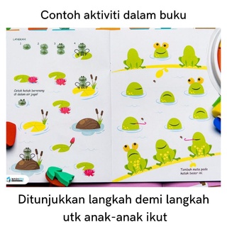 Fingerprint Activity books Buku latihan cop jari 3-6 tahun - Cop Jari ...