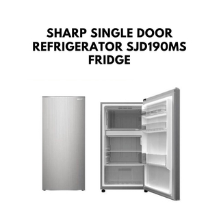 Sharp Fridge Refrigerator (156 L) SJD190MS | Shopee Malaysia