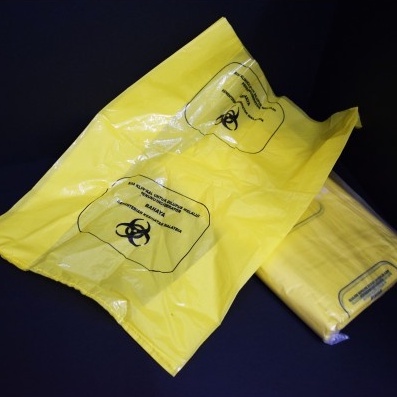 Yellow Biohazard Bag - Clinical Waste Plastic Bag | Shopee Malaysia