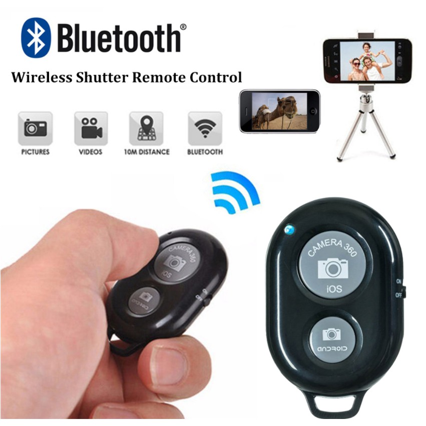 Extendable Handheld Selfie Self Stick Monopod Tripods Bluetooth Remote