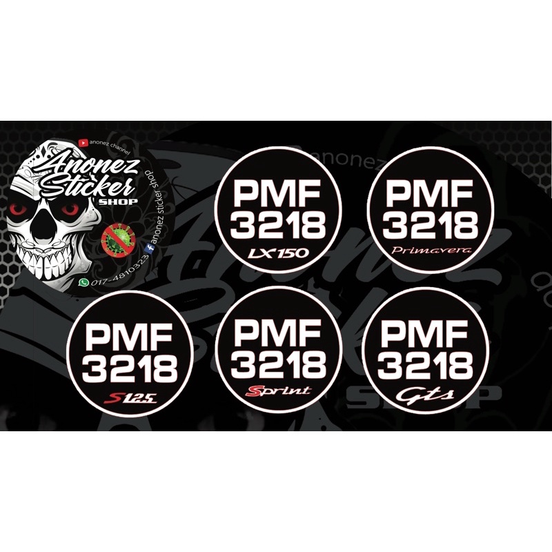Modern Vespa Front Plate Number Gts sprint primavera lx150 s125 (plot ...