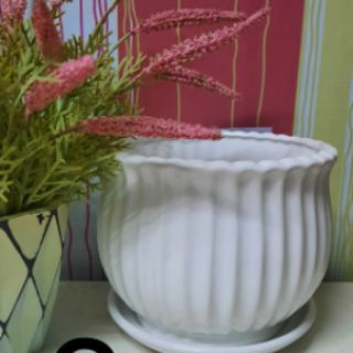 Ready stock PASU SERAMIK PUTIH SAIZ S (BULAT) | Shopee Malaysia