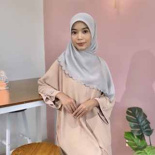 Tudung Bawal Cotton Sulam Bidang 45 by Rayrin Scarff | Shopee Malaysia