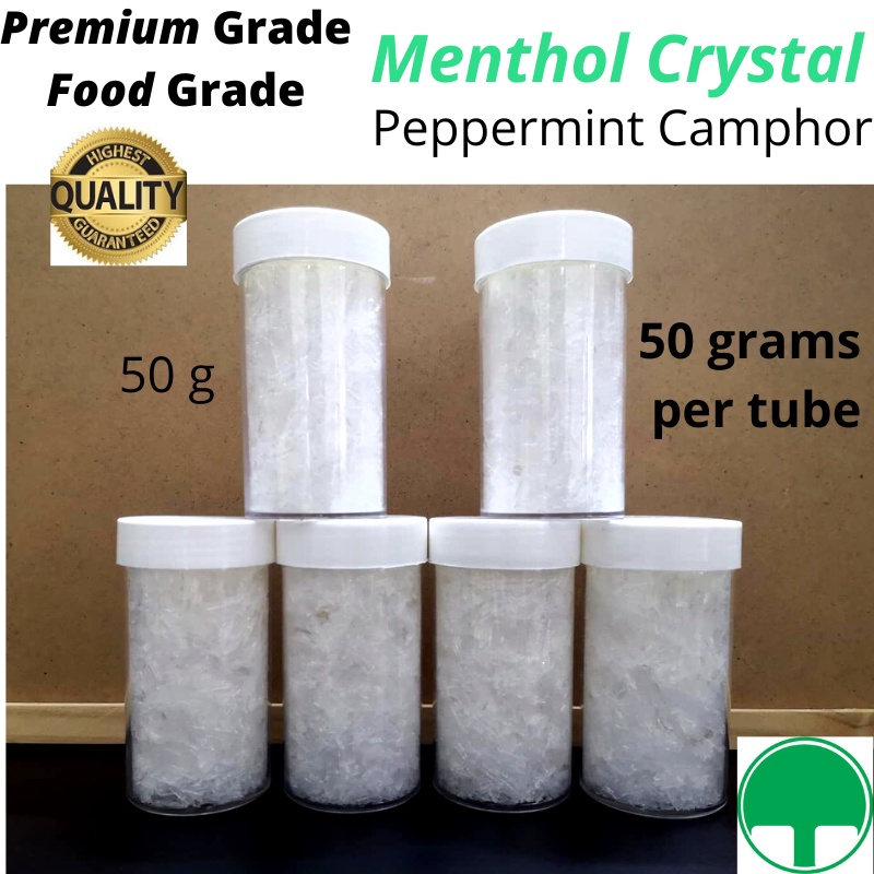 50g Food Grade Menthol Crystal Bamboo Tooth Paste Shampoo Face wash ...