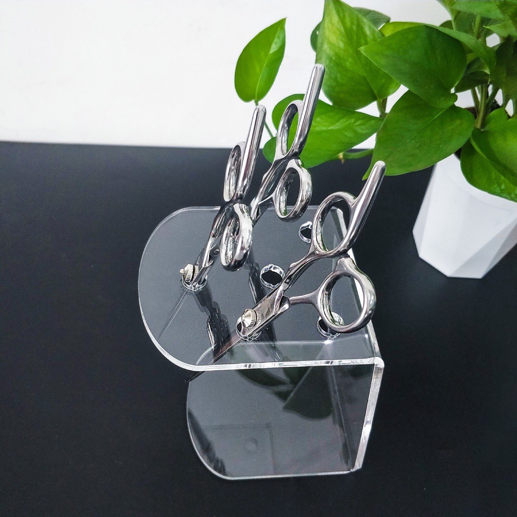 Ready Stock Quick Shipment#Acrylic Scissors Rack Transparent Socket ...
