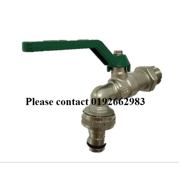 { Made in ITALY } VIP 310 Water Bib Tap Faucet kepala pipe | Shopee ...