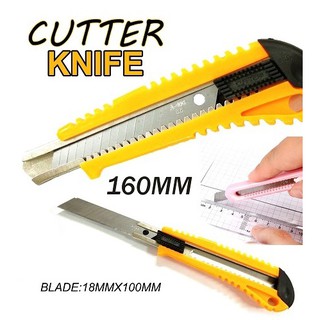Pisau Pemotong Kertas Tape Cupboard Pejabat Sekolah Cutter Knife Blade ...