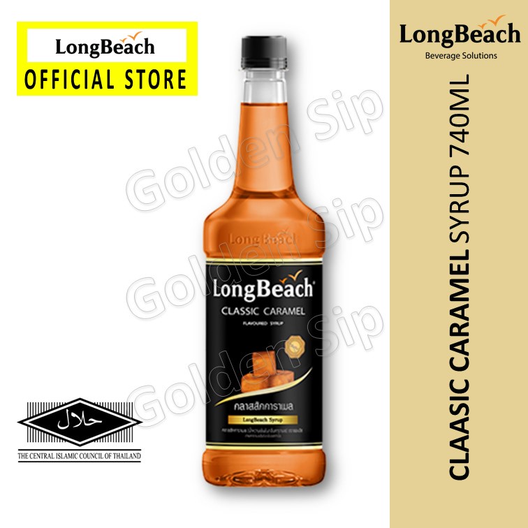 Long Beach Syrup Classic Caramel (Coffee Syrup) 740ml (READY STOCKS ...