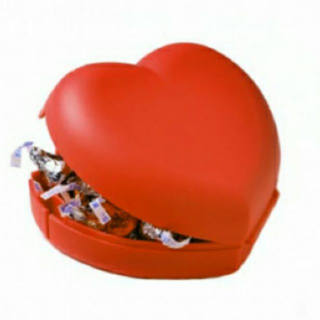 Tupperware Heart Shaped Container (1) | Shopee Malaysia