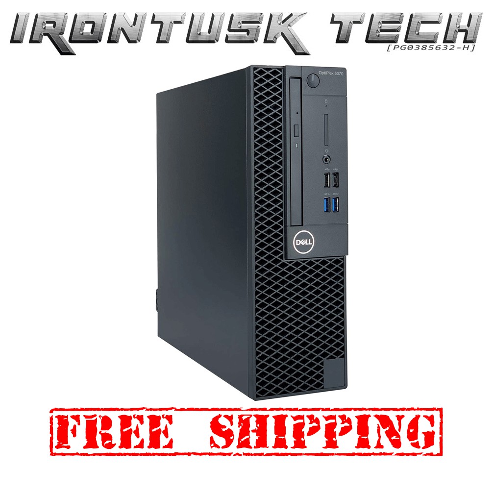 DELL OPTIPLEX 3070 SMALL FORM FACTOR WITH 10TH GEN PROCESSOR, WIN10 ...