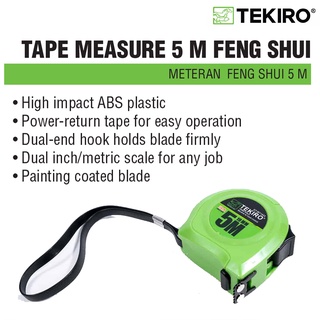 TEKIRO GT-MT1822 Feng Shui Measurement Tape With Feng Shui Scale Tape ...
