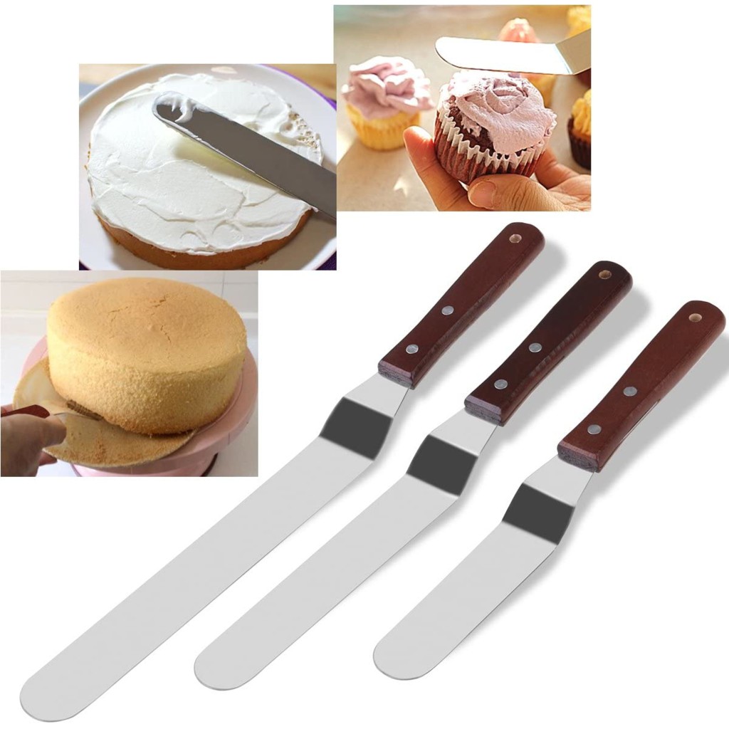 6/8/10/12 Inch Stainless Steel Cake Spatula / Cake Butter Cream Knife ...