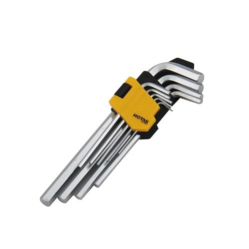 HOTAK Long Arm Hex Key Set (9 Pcs) | Shopee Malaysia
