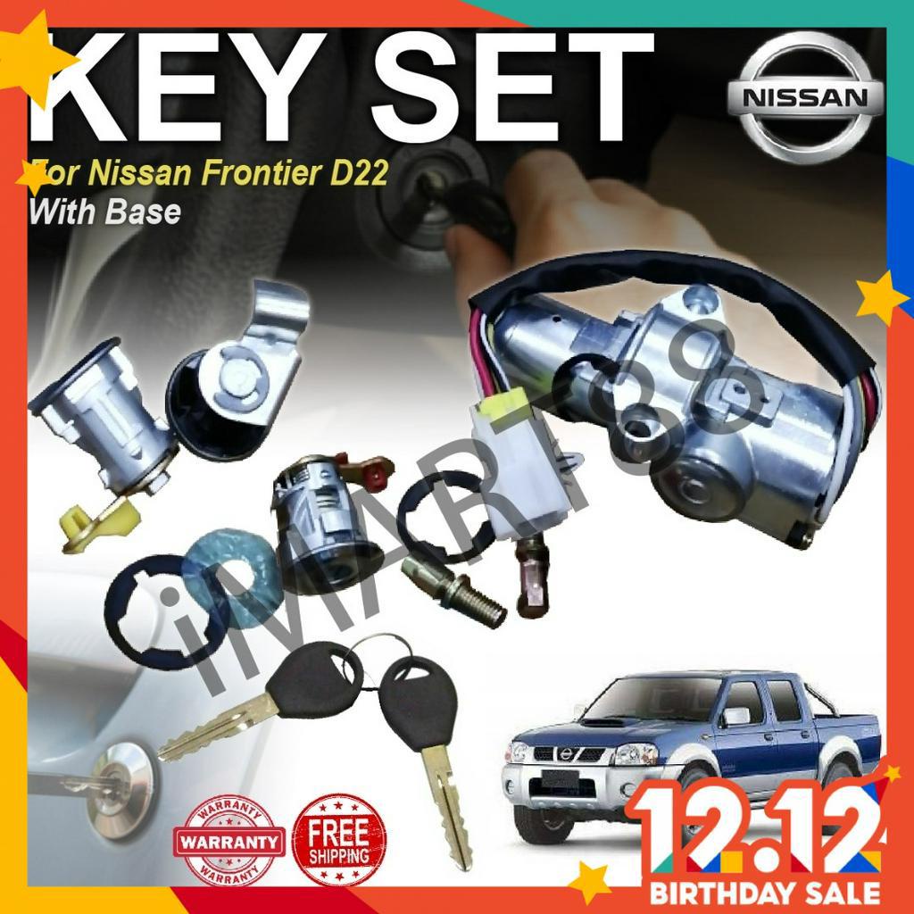 Nissan Frontier D22 2004 2008 Key Set Assy Door Lock Kunci Pintu Kereta ...