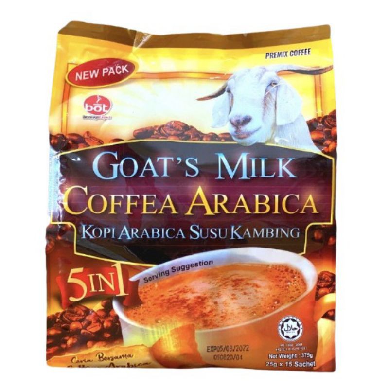 BOT KOPI ARABICA SUSU KAMBING | Shopee Malaysia