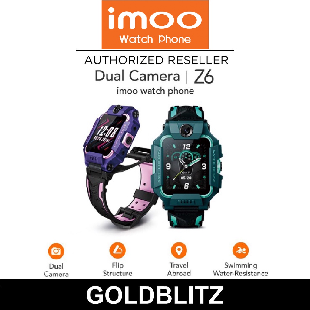 imoo Kids Smart Watch Phone Z6(4G, Video call, GPS tracker, Class mode ...