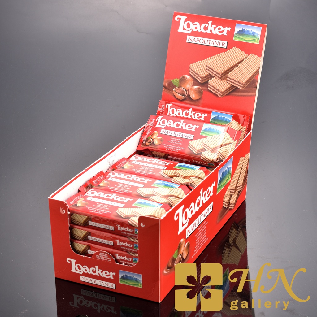 Loacker Classic Minis Napolitaner Wafers 45g x 25pcs | Shopee Malaysia