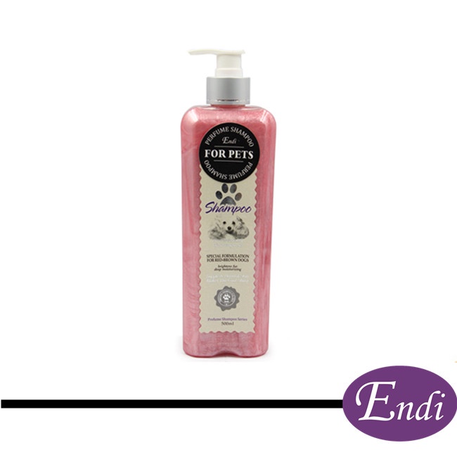 Endi Premium Organic Red-Brown Hair Color Pet Dog Shampoo 500ML ...