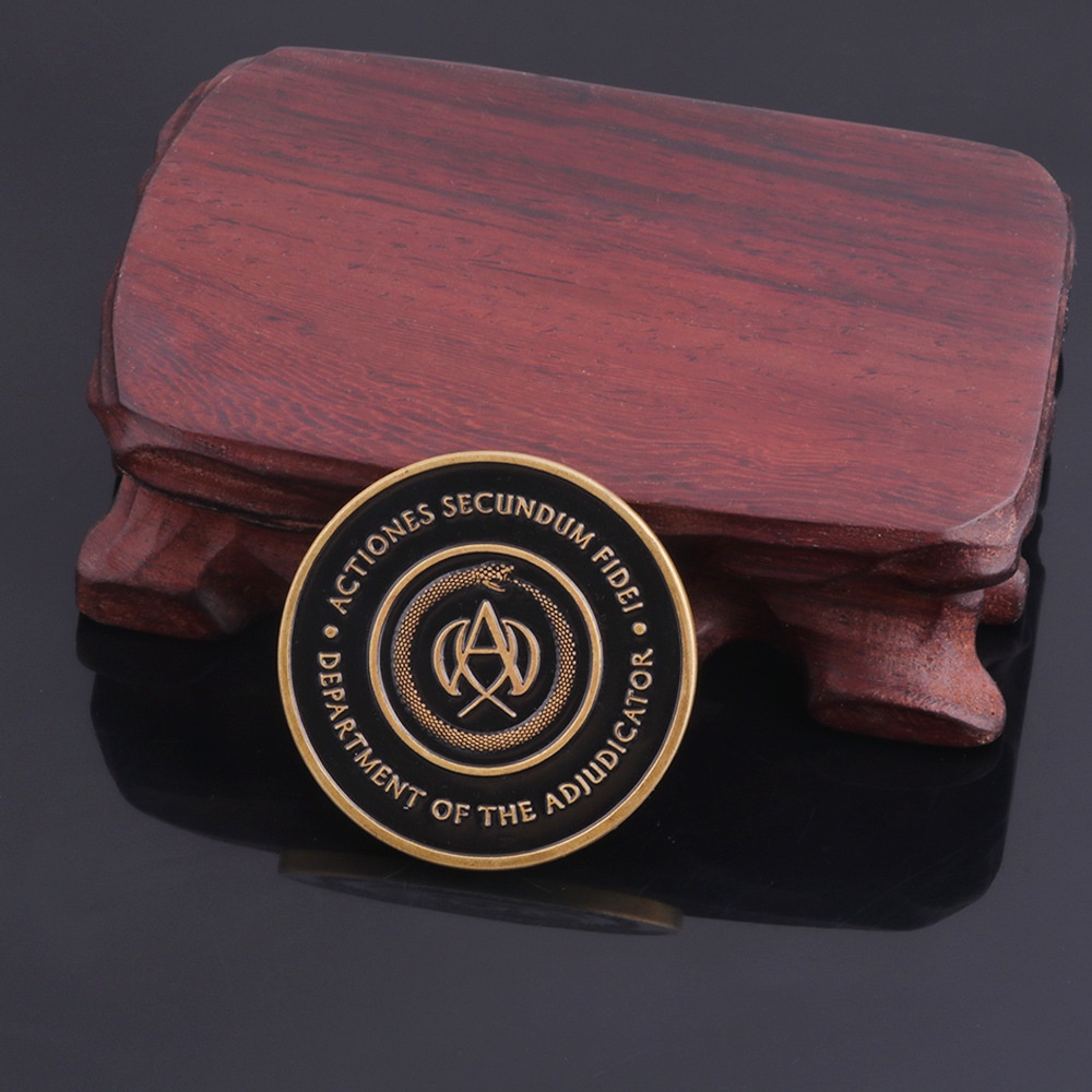 John Wick Continental Hotel Coin Cosplay Keanu Reeves Referee Metal ...