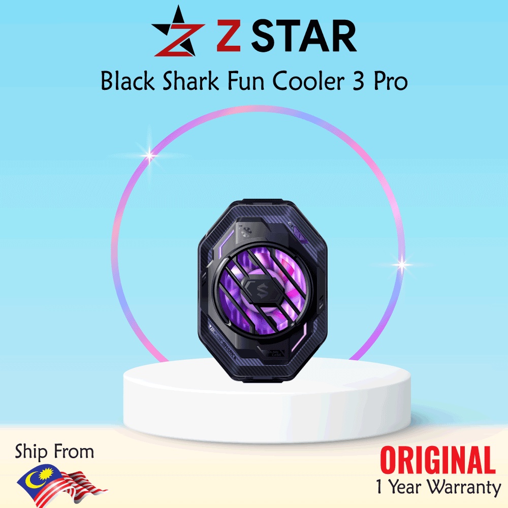 Black Shark Fun Cooler 3 Pro, 2 Pro, FunCooler (Fast Cooling ...