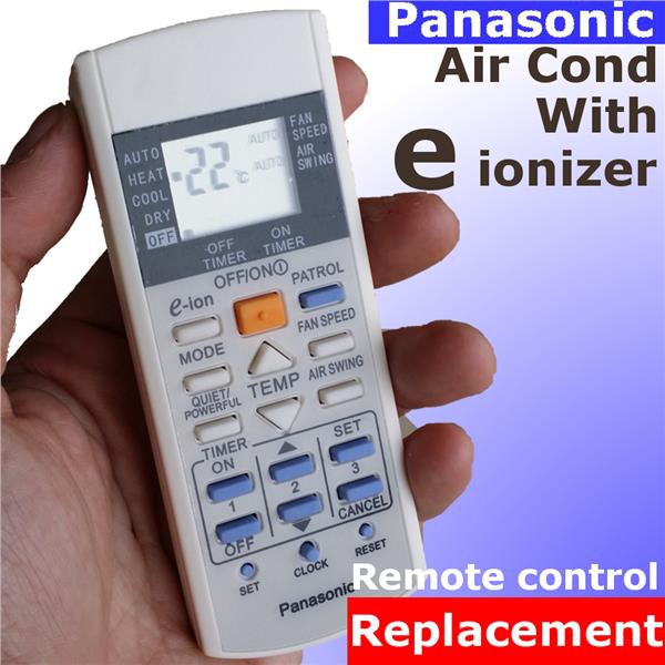 Panasonic Air Conditioner Remote Control ECONAVI inverter AirCond ...