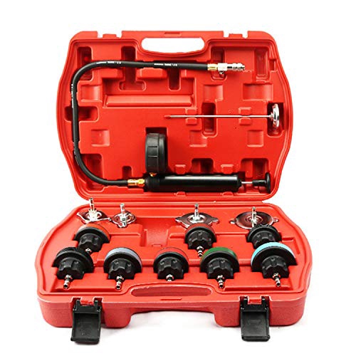 Universal Cooling System Radiator Pressure Tester Gasket Test Kit Leak ...
