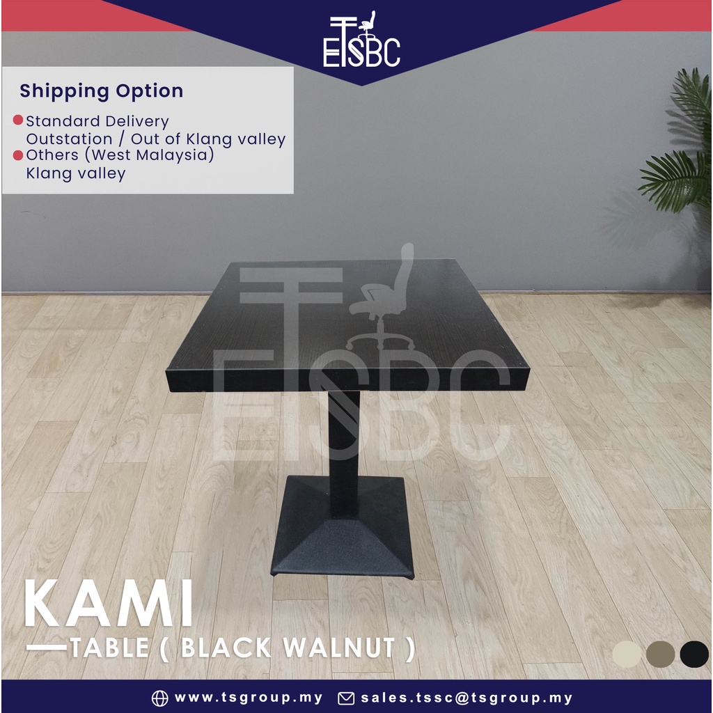 ETSBC Kami Table - Contemporary Dining Table 60X60cm | Shopee Malaysia
