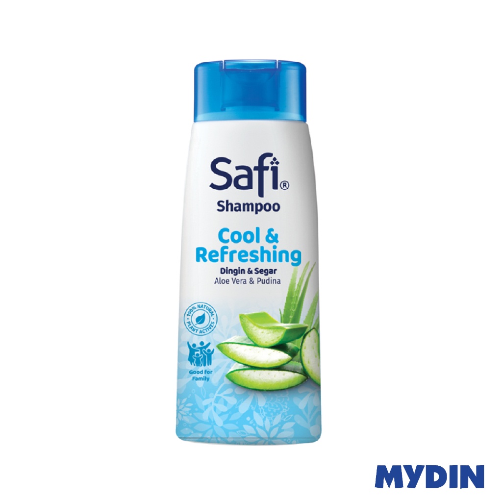 SAFI Shampoo Cool & Refreshing with Aloe Vera & Mint (360g) | Shopee ...