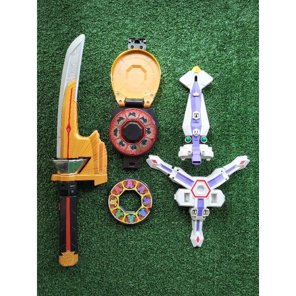 BANDAI DX SAMURAI SENTAI SHINKENGER SHINKENMARU & DISC HOLDER (PRELOVED ...
