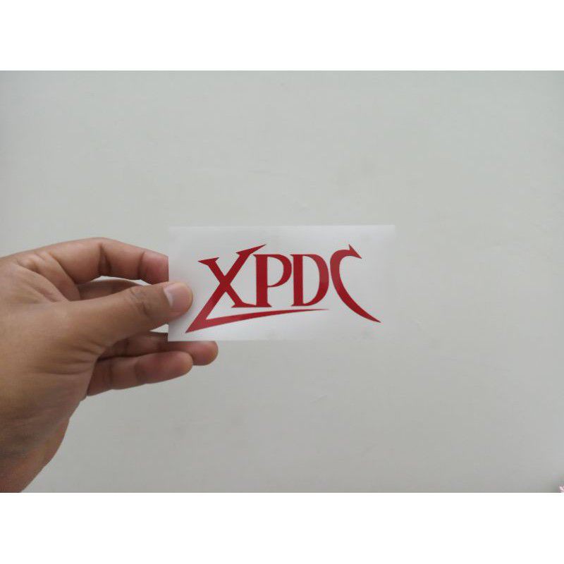 Sticker Band XPDC (izo) ( Sticker Cutting / Outdoor ) | Shopee Malaysia