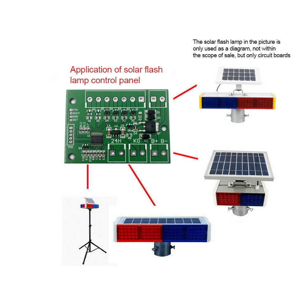 Automatic Solar Lamp Circuit Diagram