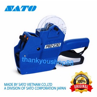 SATO PB2 - 230 PRICE GUN / HAND LABELER / LABEL MACHINE | Shopee Malaysia