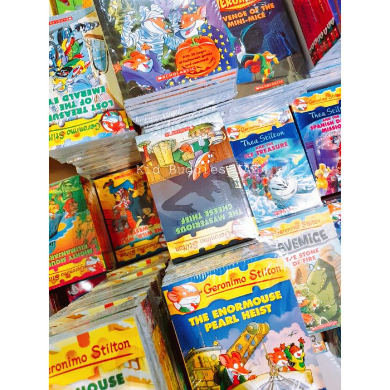 geronimo stilton book collection #1-70 heromice / cavemice / spacemice ...