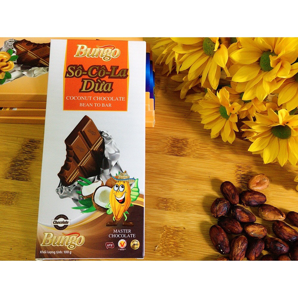 Bungo Coconut Chocolate - Box of 100g | Shopee Malaysia
