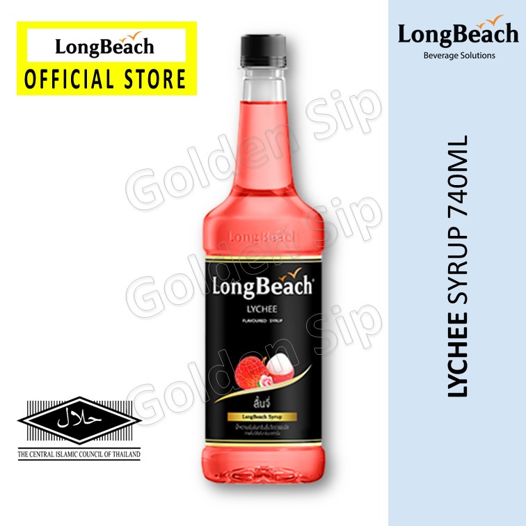 Long Beach Syrup Lychee 740ml (READY STOCKS) | Shopee Malaysia