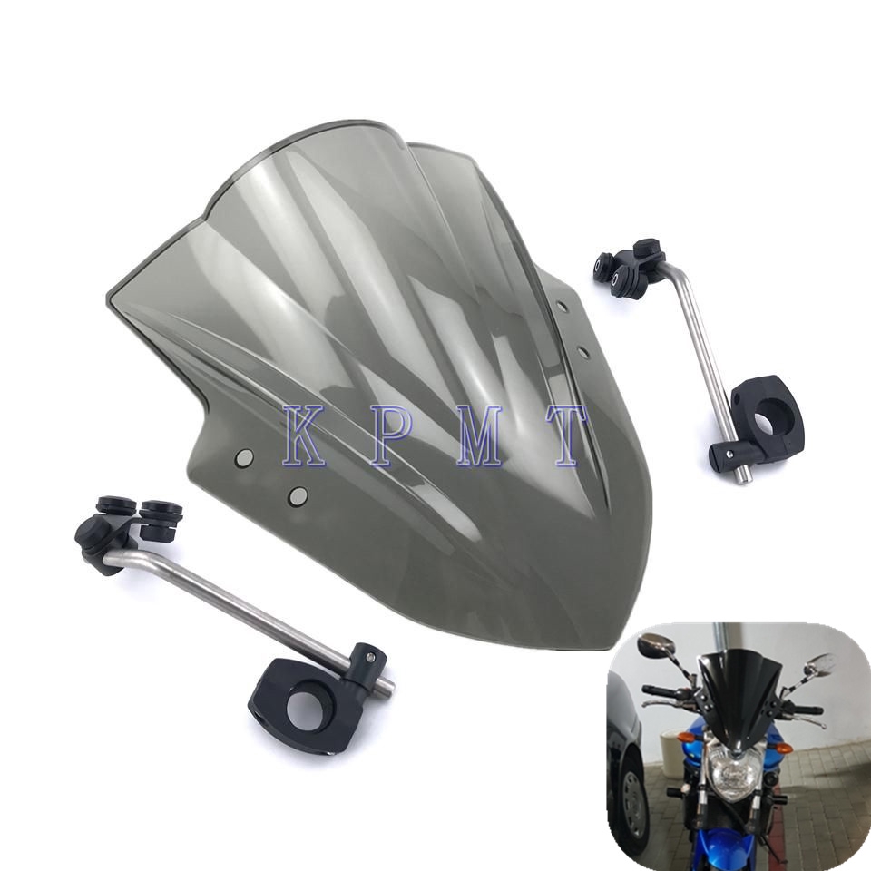 Motorcycle Windshield Windscreen Wind Screen For Yamaha MT125 FZ1 FZ6 ...
