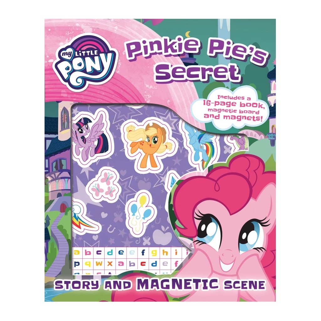 My Little Pony Pinkie Pie's Secret with Storybook (Magnetic Board ...