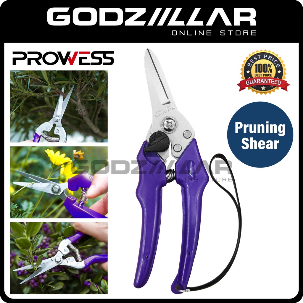 Prowess Pruning Shear | Garden Scissor Tool | Plant Branch Trimmer ...
